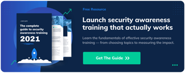 How to make a good security awareness training policy? (with free template)