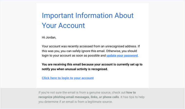 10 of the best phishing templates for calculating employee risk
